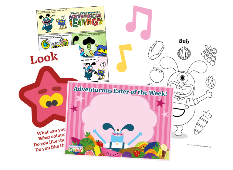 Teach Your Monster Adventurous Eating: get kids excited about food!
