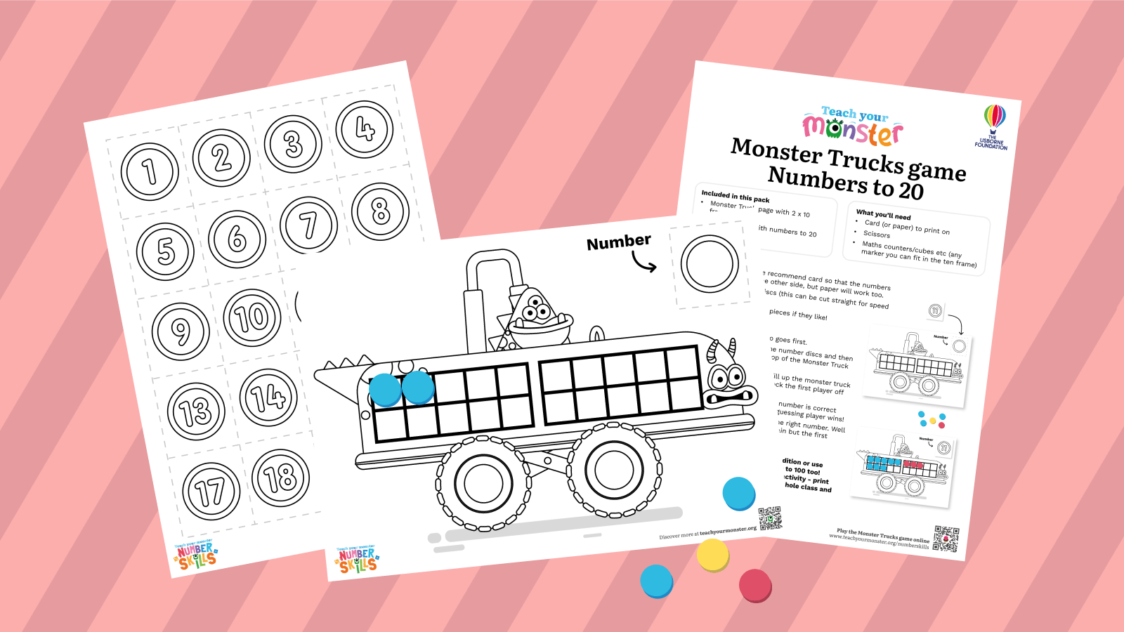 Number Skills Printables and Activities - Teach Your Monster
